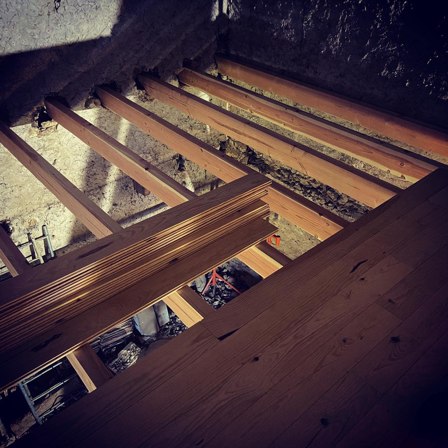 Réalisation et pose de solivage à Lalinde